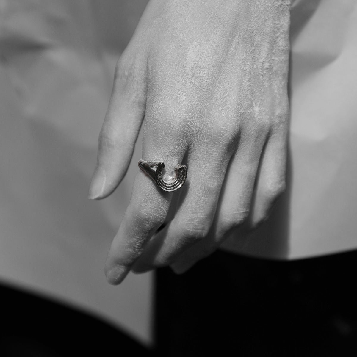 Colosseum Signet Ring – dans le gris